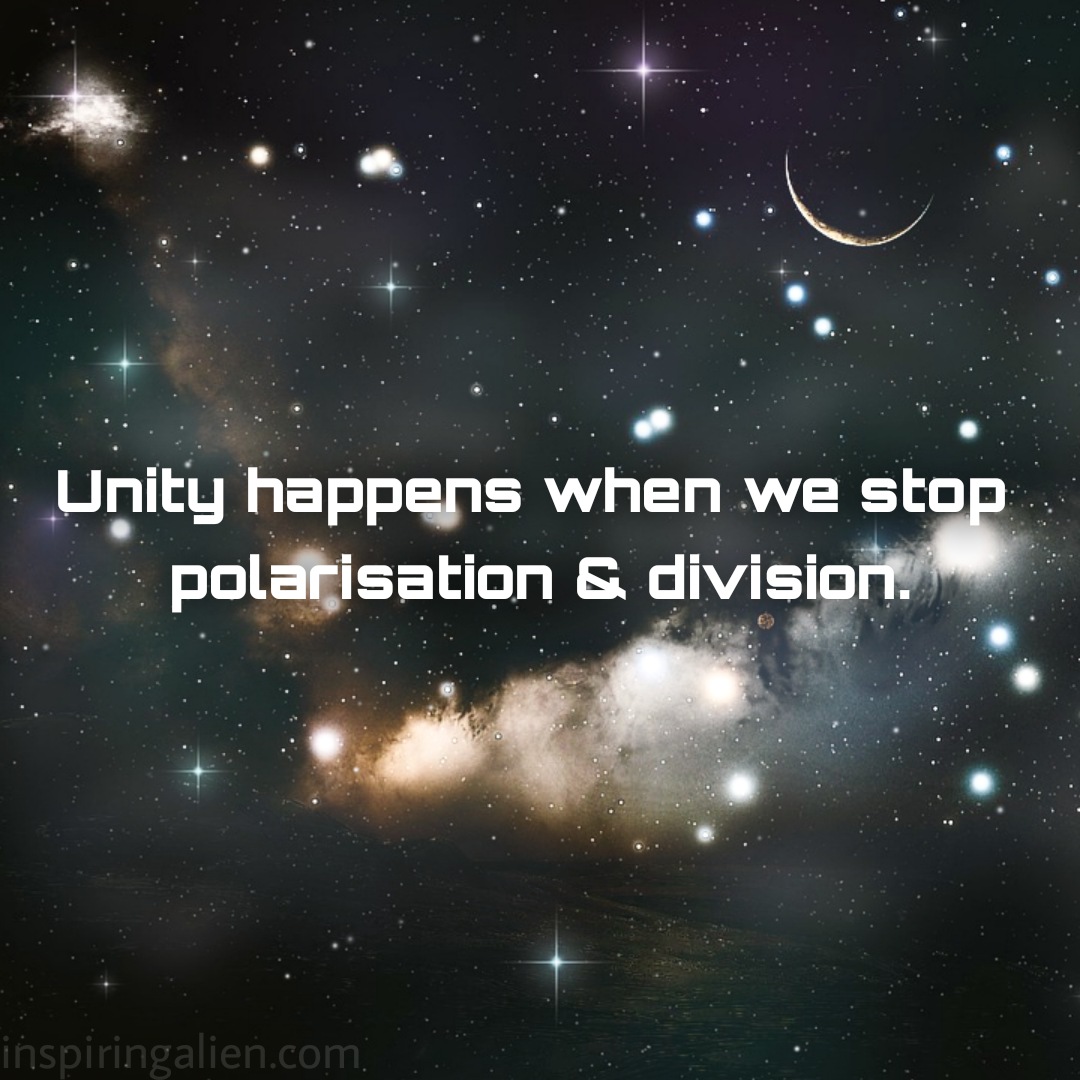 Time for Unity on Earth – INSPIRING ALIEN